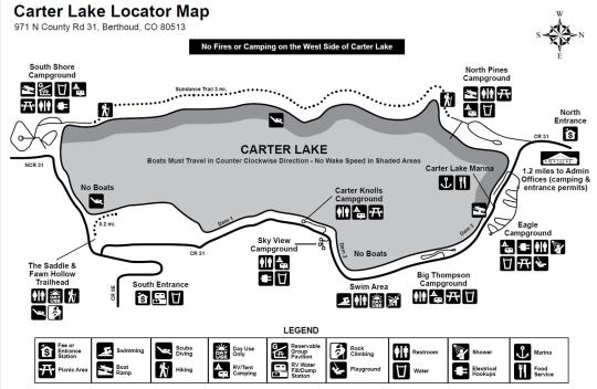 Facility Details - Carter Lake, CO - Larimer County Natural Resources